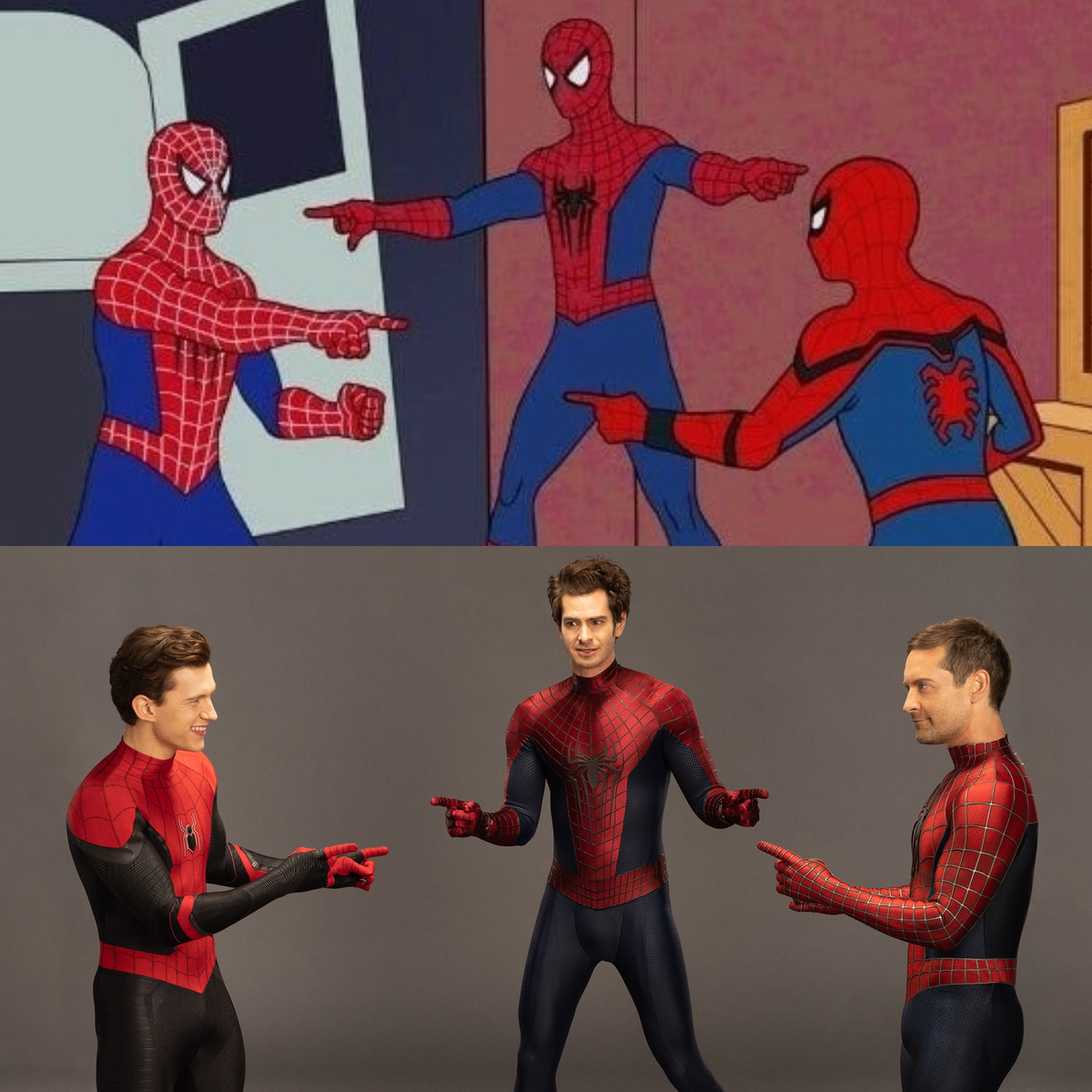 Marvel hizo realidad el meme de Spiderman