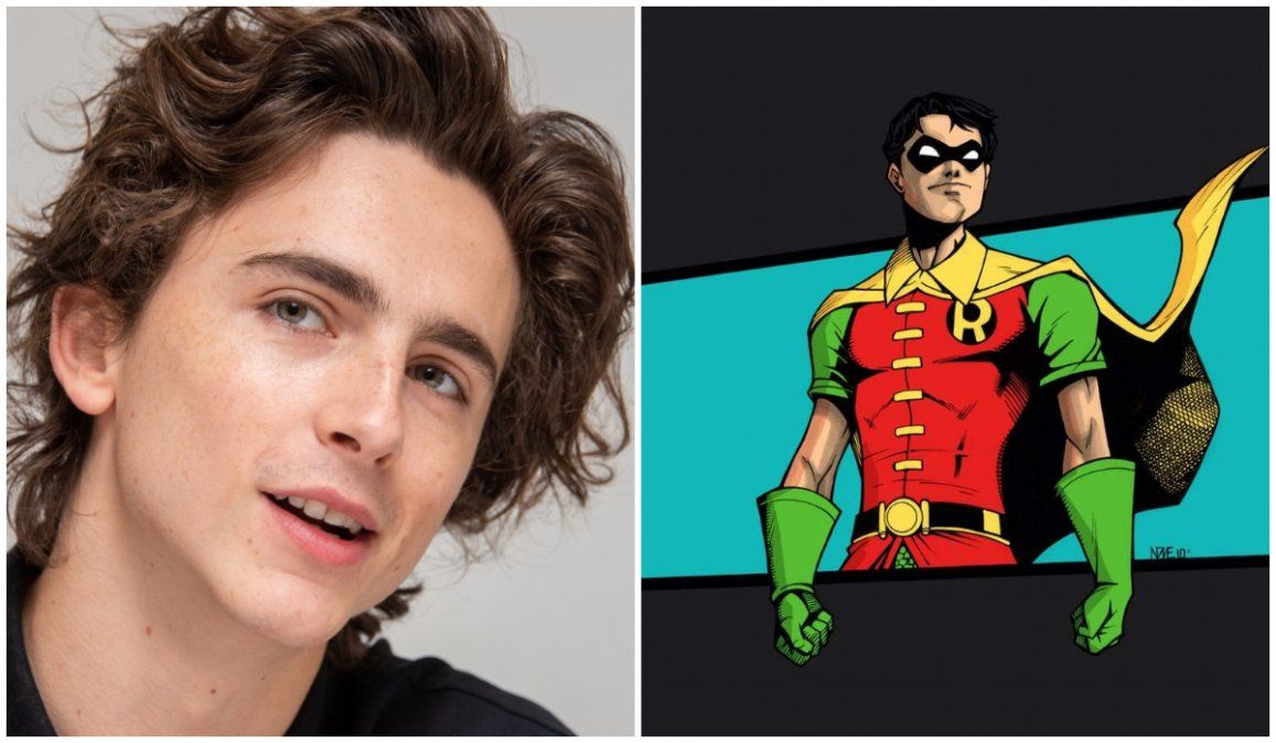 Timothée Chalamet podría interpretar a Robin en la nueva película The ...