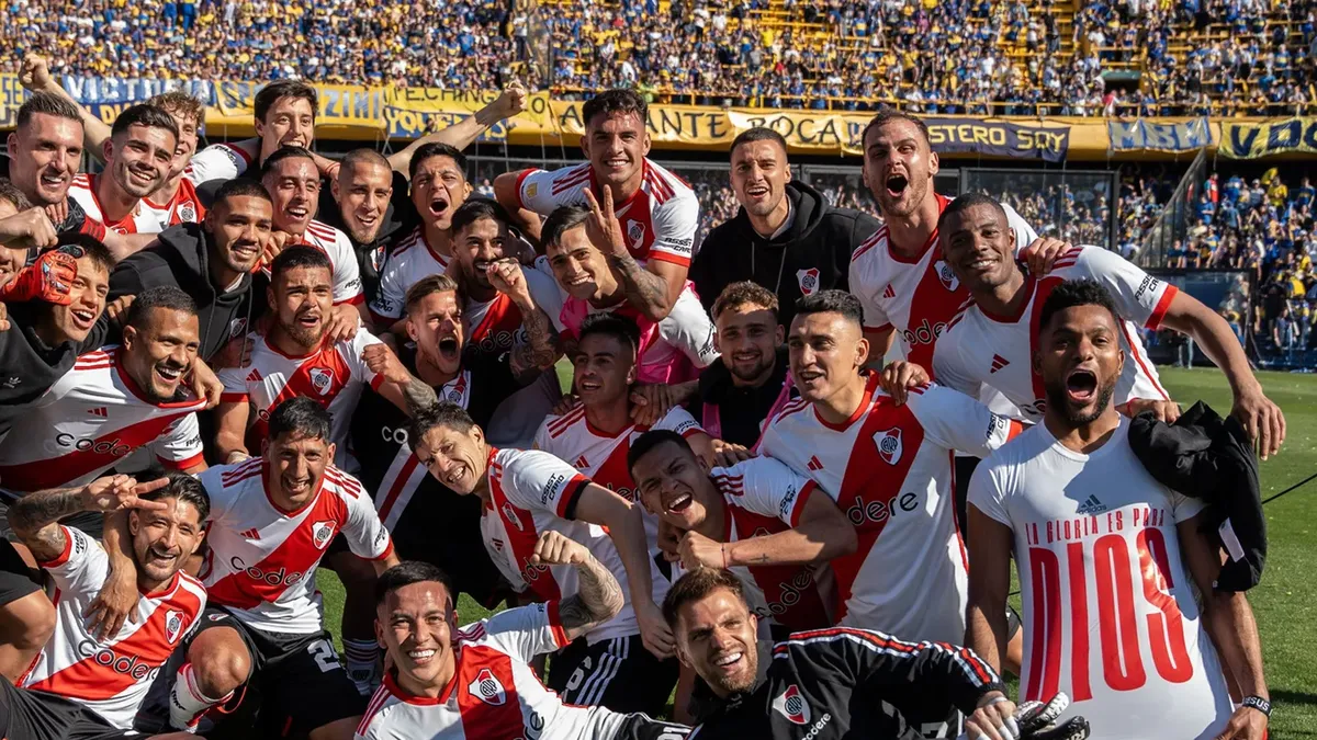 River, dueño del Superclásico: le ganó 2-0 a Boca en la Bombonera y la fiesta es toda del Millonario