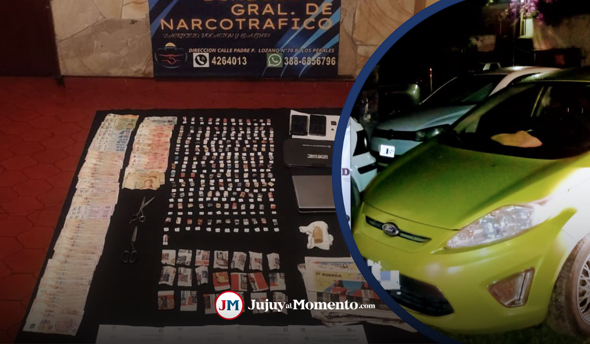Allanamientos en Capital y Perico: secuestraron droga, vehículos y dinero