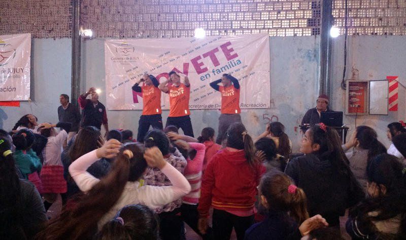 El “Movete en Familia” visitó Yuto