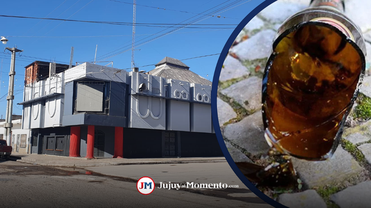 Perico: saliendo del boliche, borracho le dio un botellazo en la cabeza ...