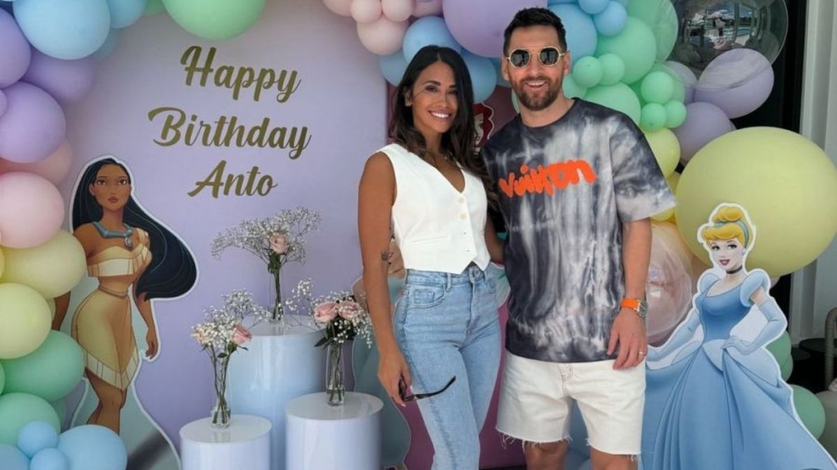 A lo Disney, Anto Roccuzzo celebró su cumple con una increíble fiesta ...