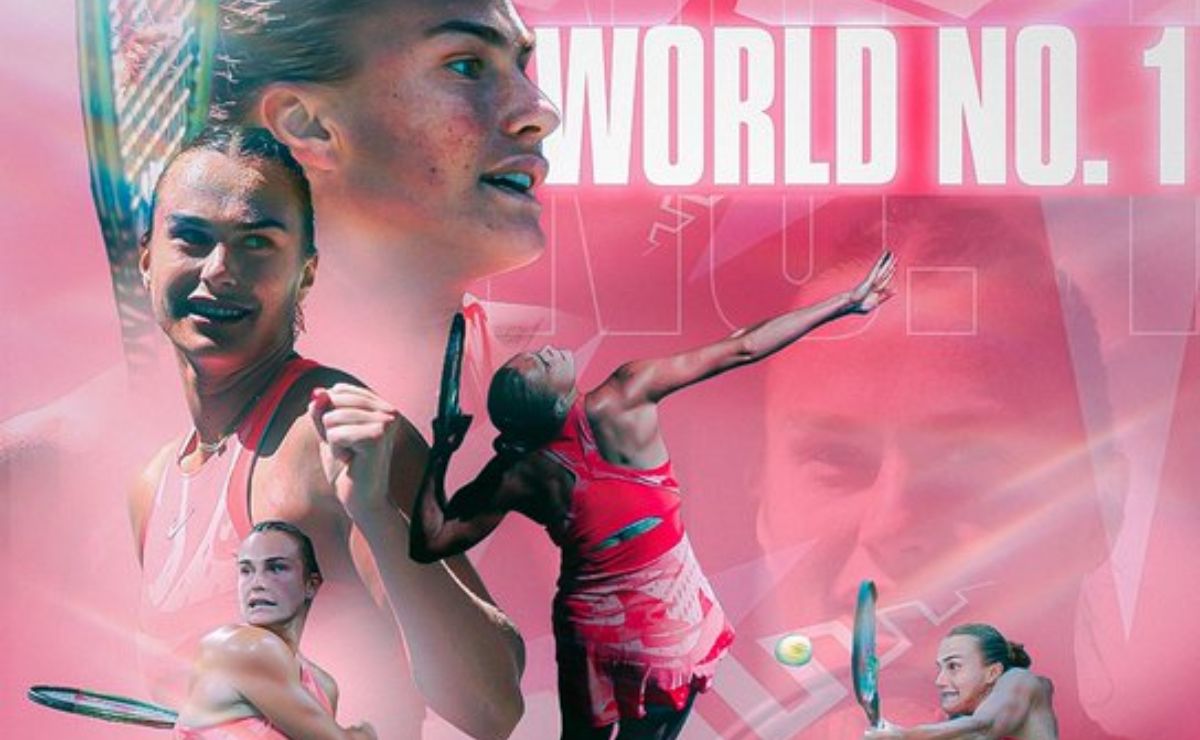 Aryna Sabalenka, la nueva N° 1 del ranking mundial en singles y dobles