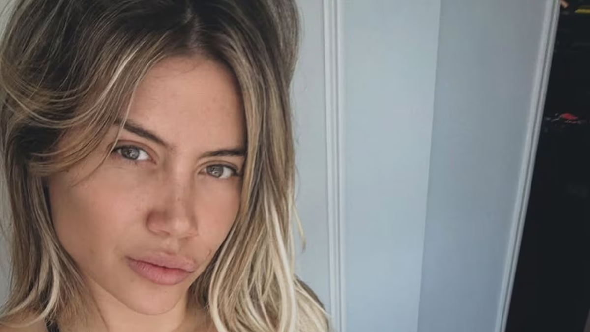Wanda Nara quiso subir una foto en su perfil de Instagram y un error la dejó expuesta