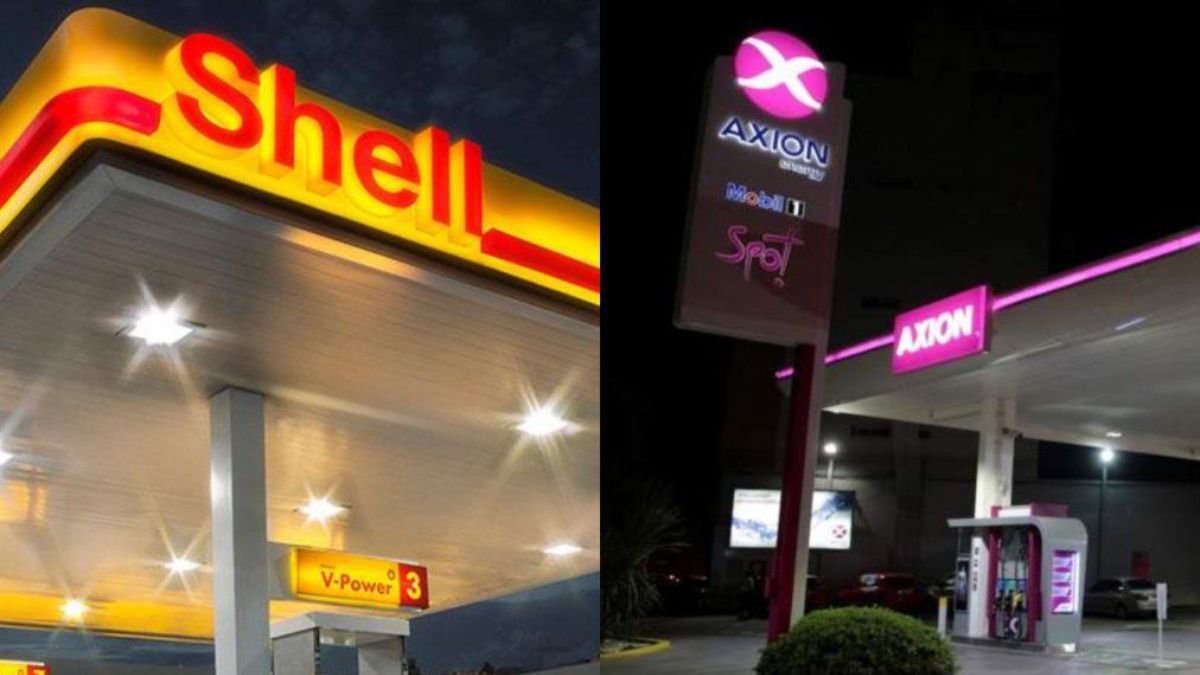 Shell y Axion también subieron el precio de sus combustibles