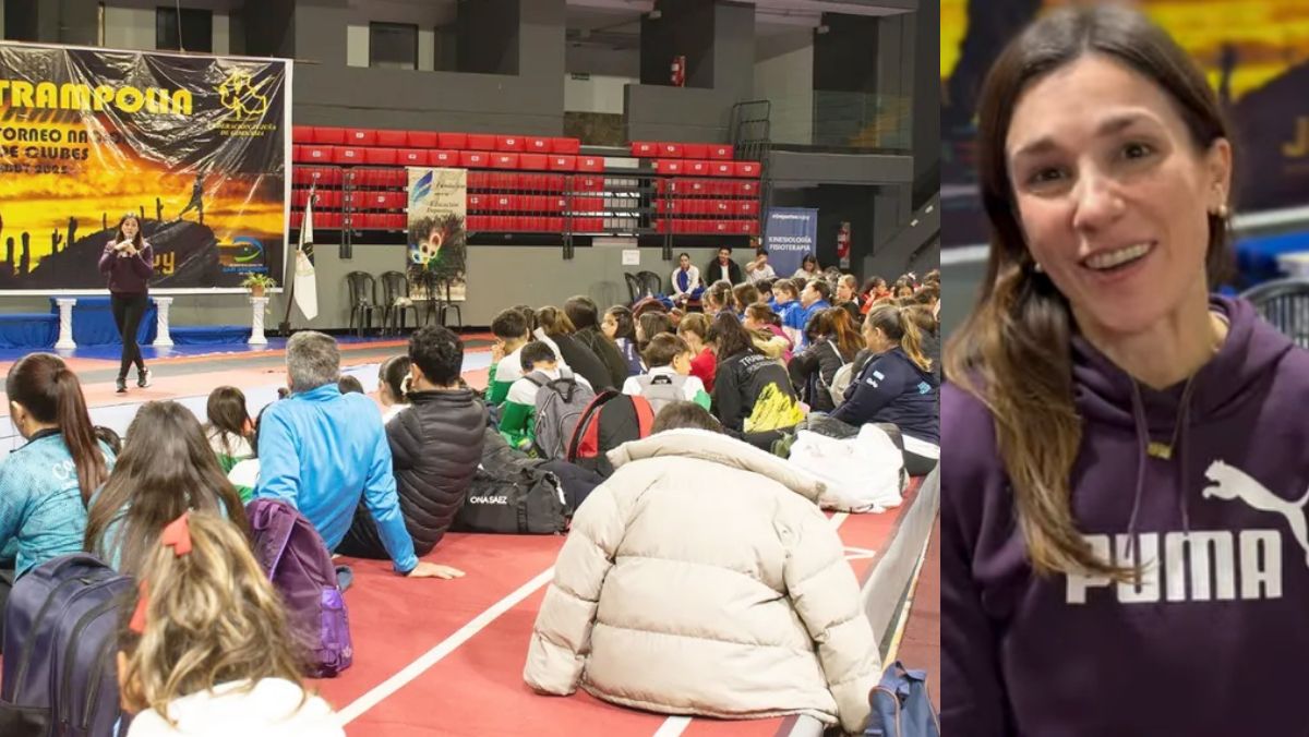 Aprendizaje y motivación junto a Daniela Conde en el Nacional de Gimnasia de Trampolín