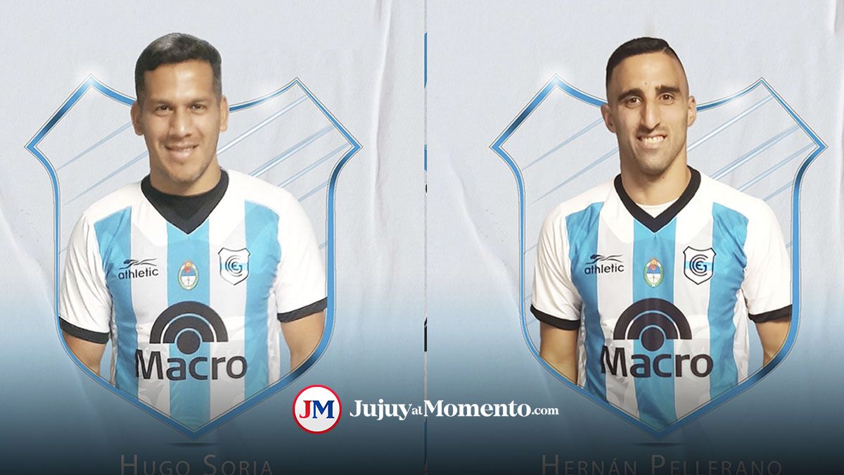 Hernán Pellerano y Hugo Soria, flamantes incorporaciones del Lobo