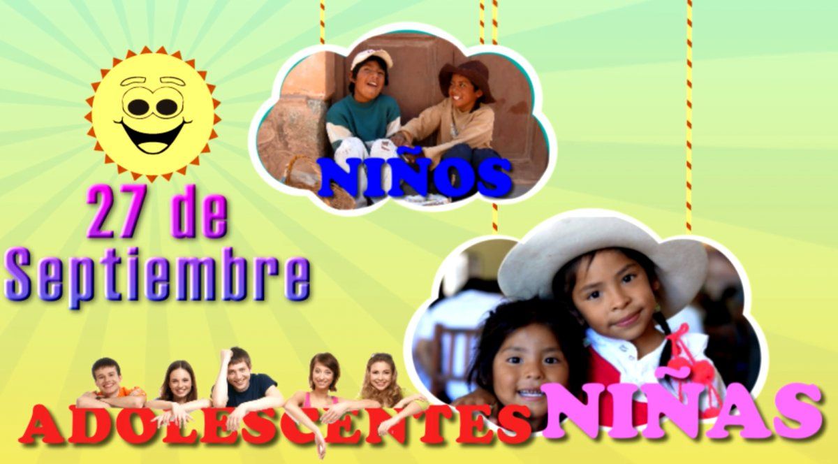 27 de Septiembre: Día Nacional de los Derechos del Niño