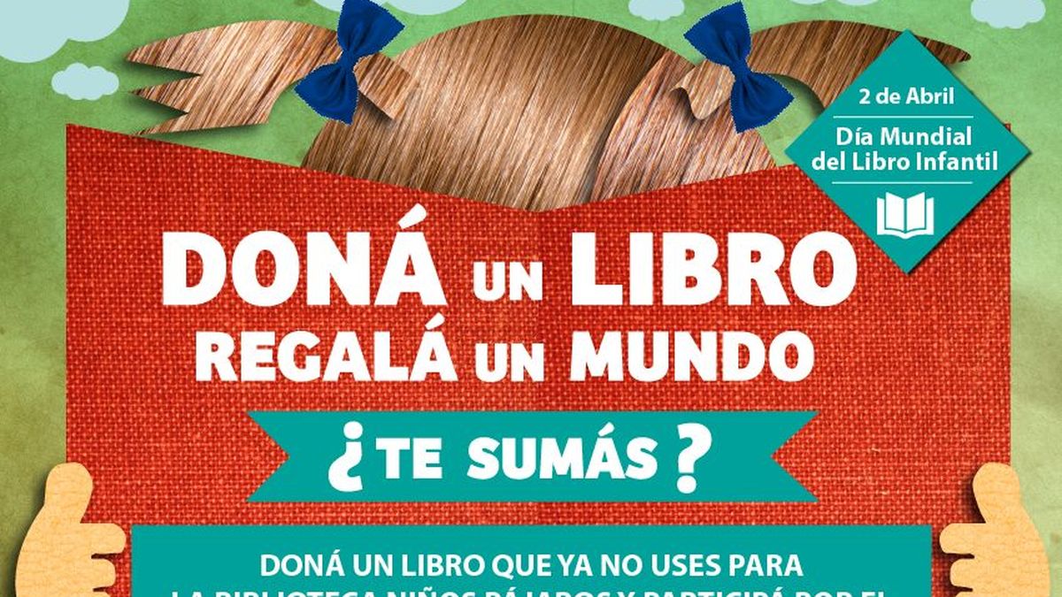Donar un libro es regalar una oportunidad