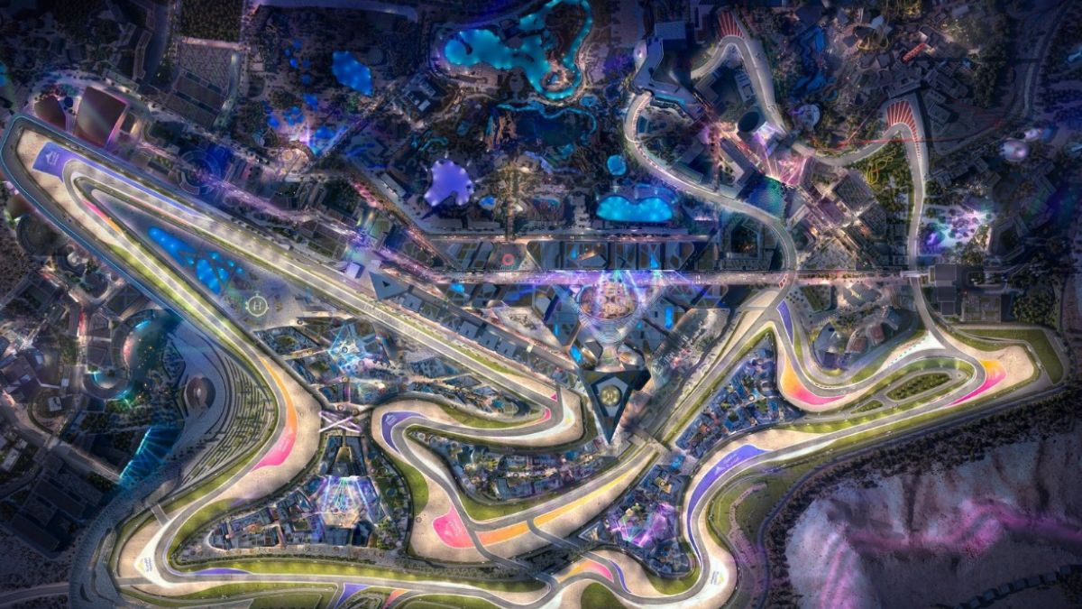 Una locura: así será el circuito de Qiddiya para recibir a la Fórmula 1