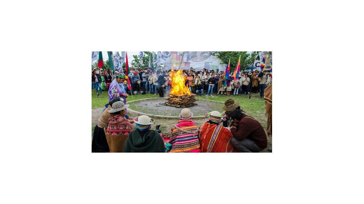 La Tupac Amaru celebró junto a los pueblos originarios el Capac Raymi