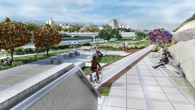 Avanza la primera etapa del parque lineal xibi xibi