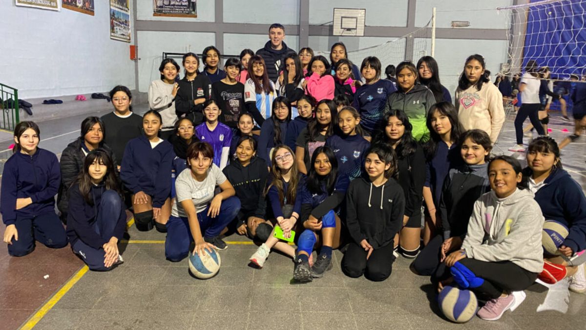 Rodrigo Soria, campeón de la Liga, compartió entrenamiento con las ...