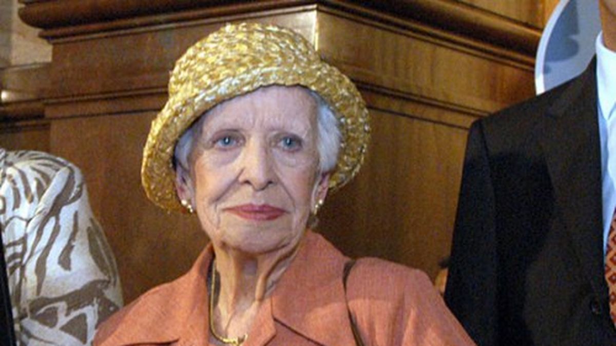 A los 97 falleció Lydia Lamaison