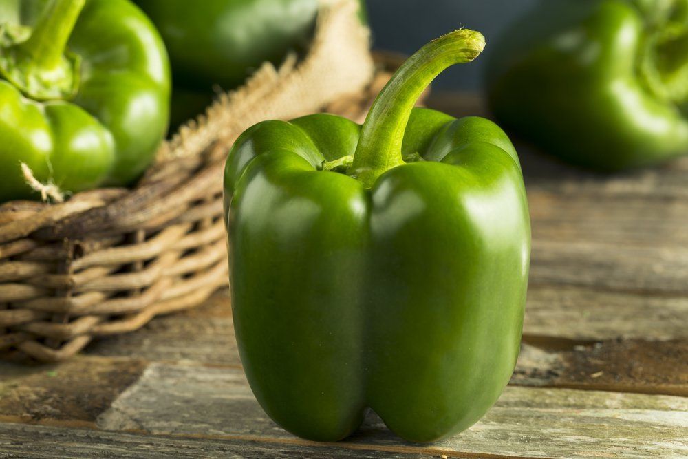 ¿Cuál es la diferencia entre el morrón rojo, verde y amarillo?