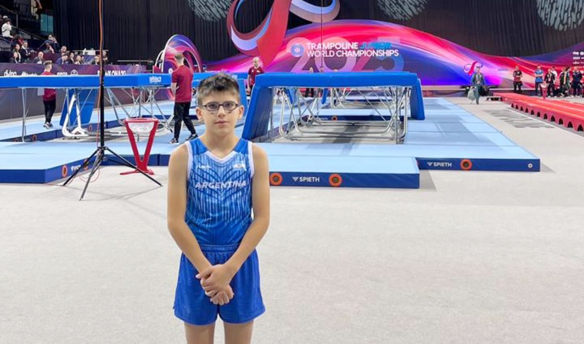 Gran experiencia mundialista del gimnasta Constantino De Pedro Casali