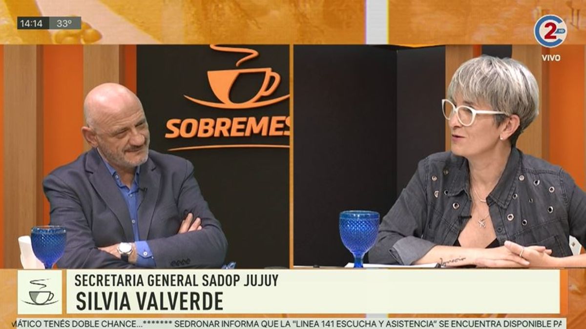 Sobremesa 28-10-20 | Silvia Valverde - Secretaria General SADOP Jujuy