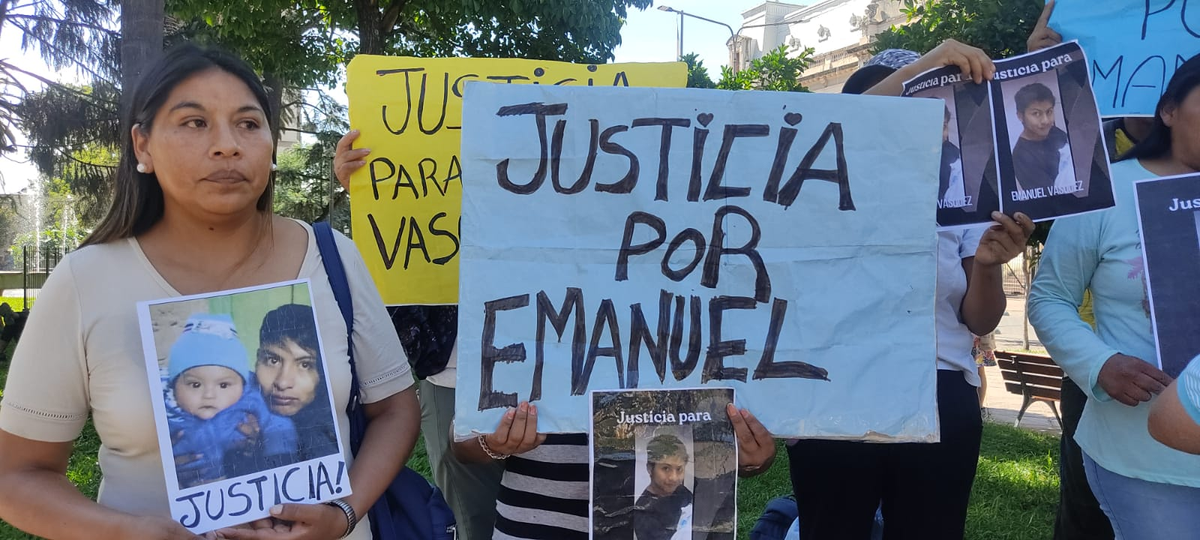 Sigue el pedido de justicia por Emanuel Vázquez: Vamos a encontrar a los culpables