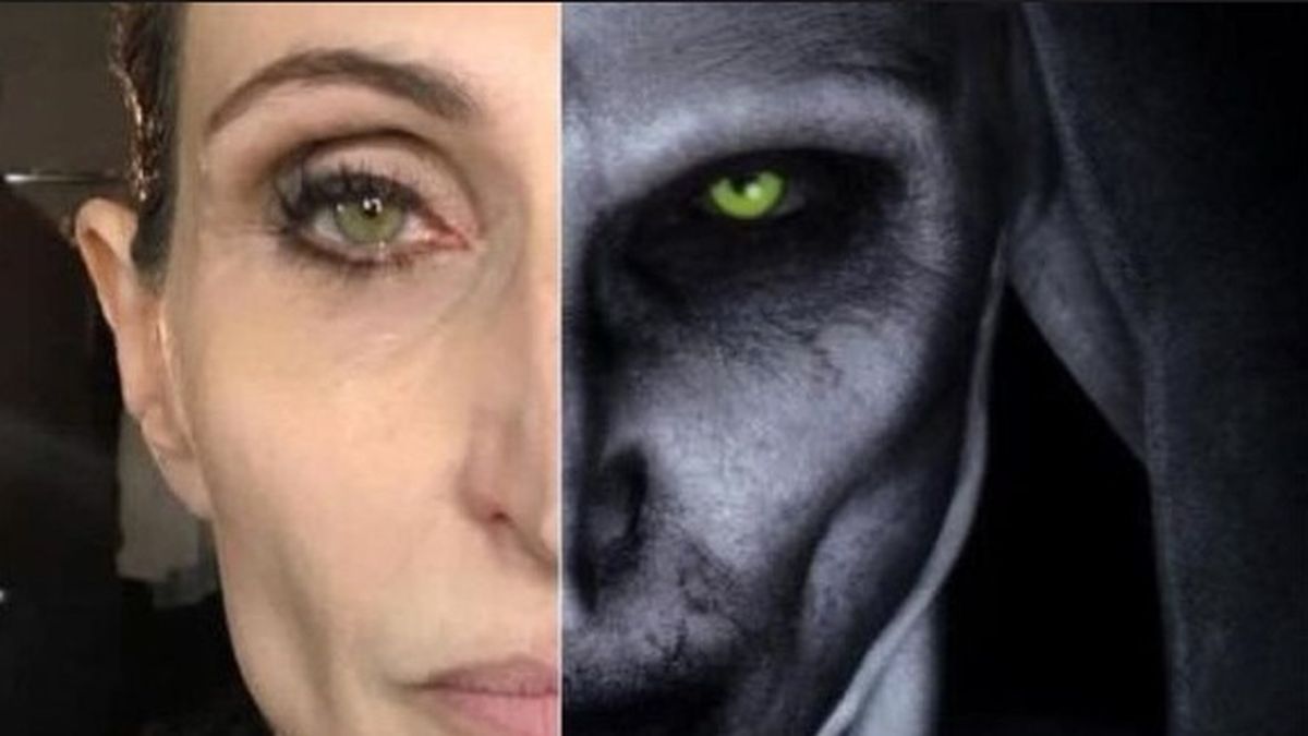 Así luce en la vida real la actriz que da vida a La Monja