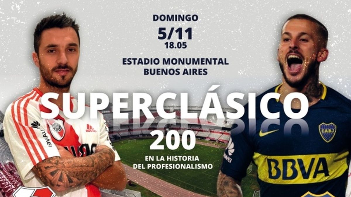 El Superclásico en números