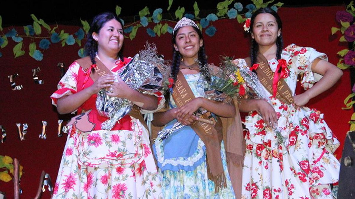 Proclamaron a la Paisana Provincial 2014 - 2015 y sus donosas