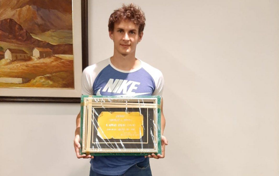 Kevin Rivas, el atleta del año