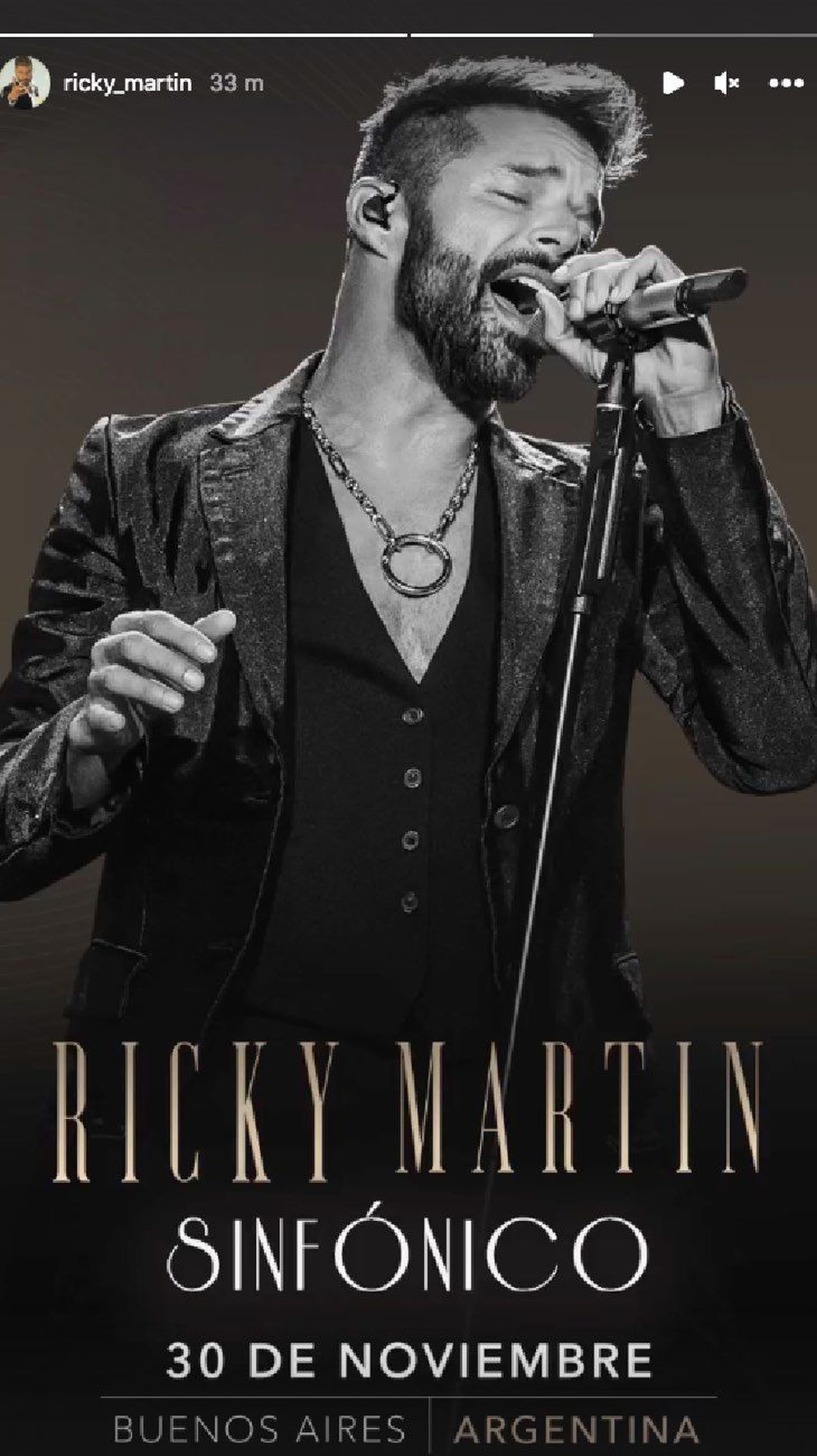 Ricky Martin hizo el anuncio que todos sus fans argentinos estaban ...