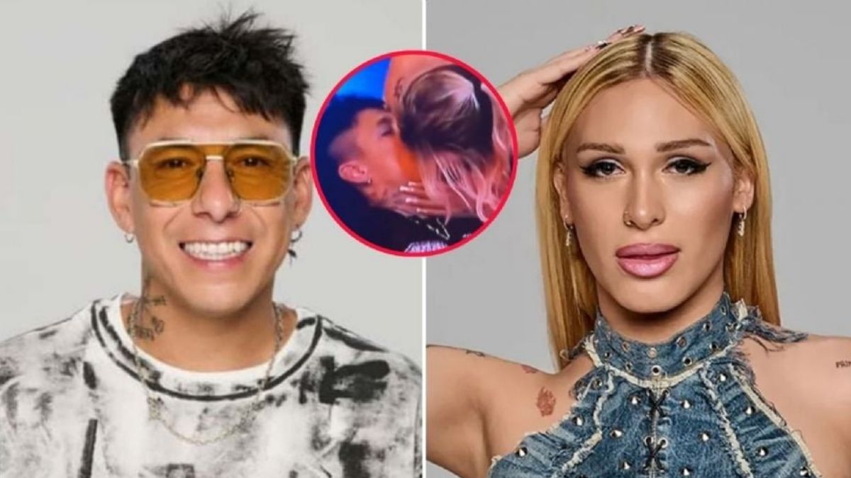 Brian Sarmiento y Danelik Galazan se comieron la boca en la fiesta de ...