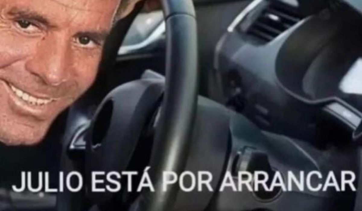 Los mejores memes de Julio Iglesias a horas de que empiece el mes con su nombre