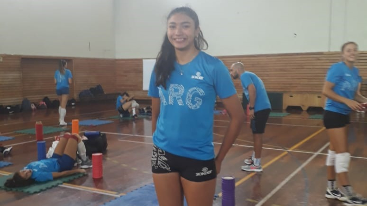 Victoria Vargas se entrena en Zapla pensando en Freyre y la Selección