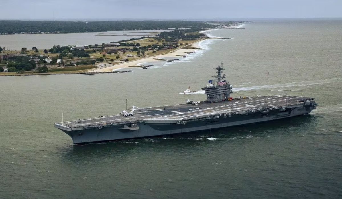 Un portaviones estadounidense arribará a puerto argentino en mayo