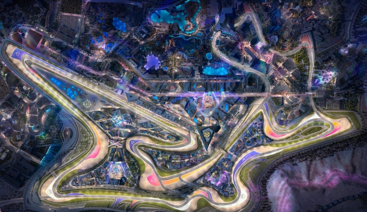 Una locura: así será el circuito de Qiddiya para recibir a la Fórmula 1