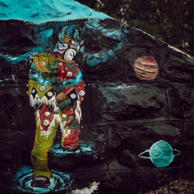 Humahuaca: Pintaron un gran mural inspirado en el Diablo y el origen ...