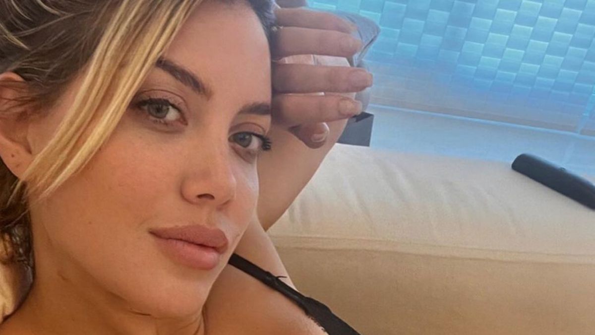 Wanda Nara volvió a su color de pelo natural: la foto del rotundo ...