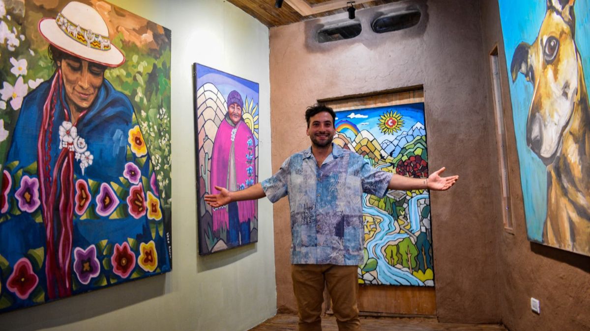 Nicolás Anun inauguró Monte Casa de Arte