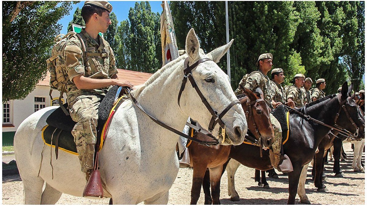 Como hace 200 años, el Ejército Argentino se prepara para cruzar los Andes