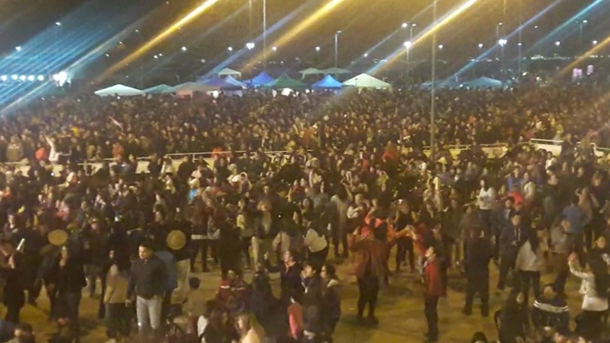 20 mil personas en la celebración de la Pachamama
