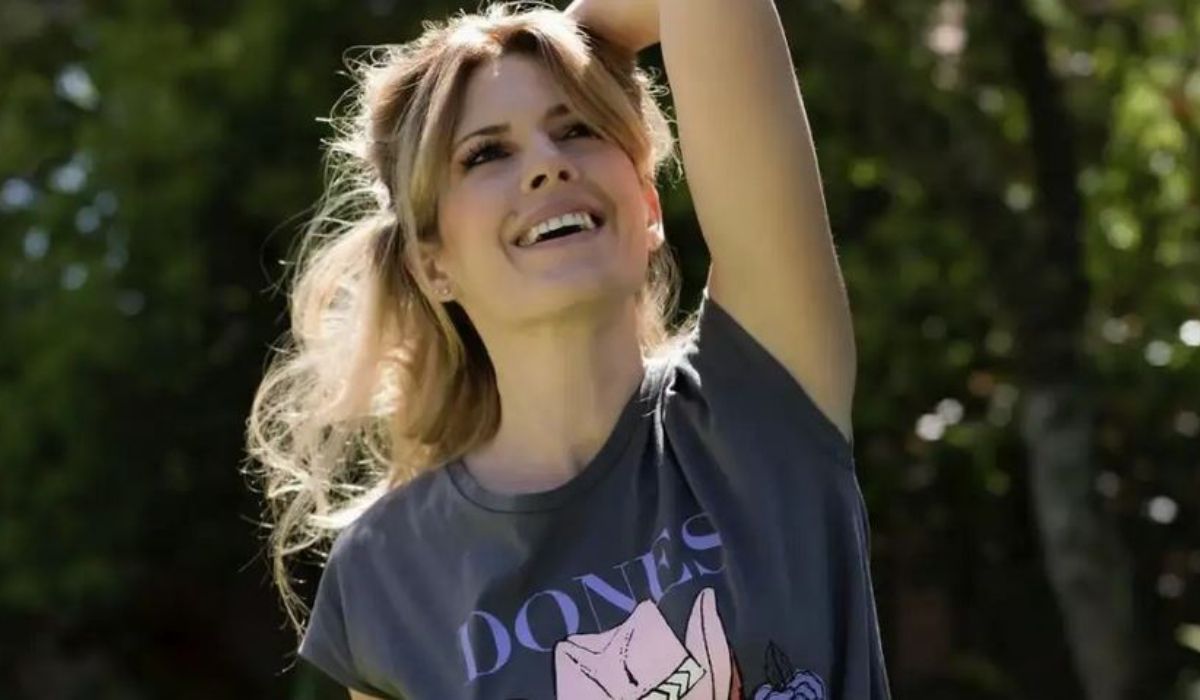 Isabel Macedo mostró por primera vez su pancita de embarazada en malla