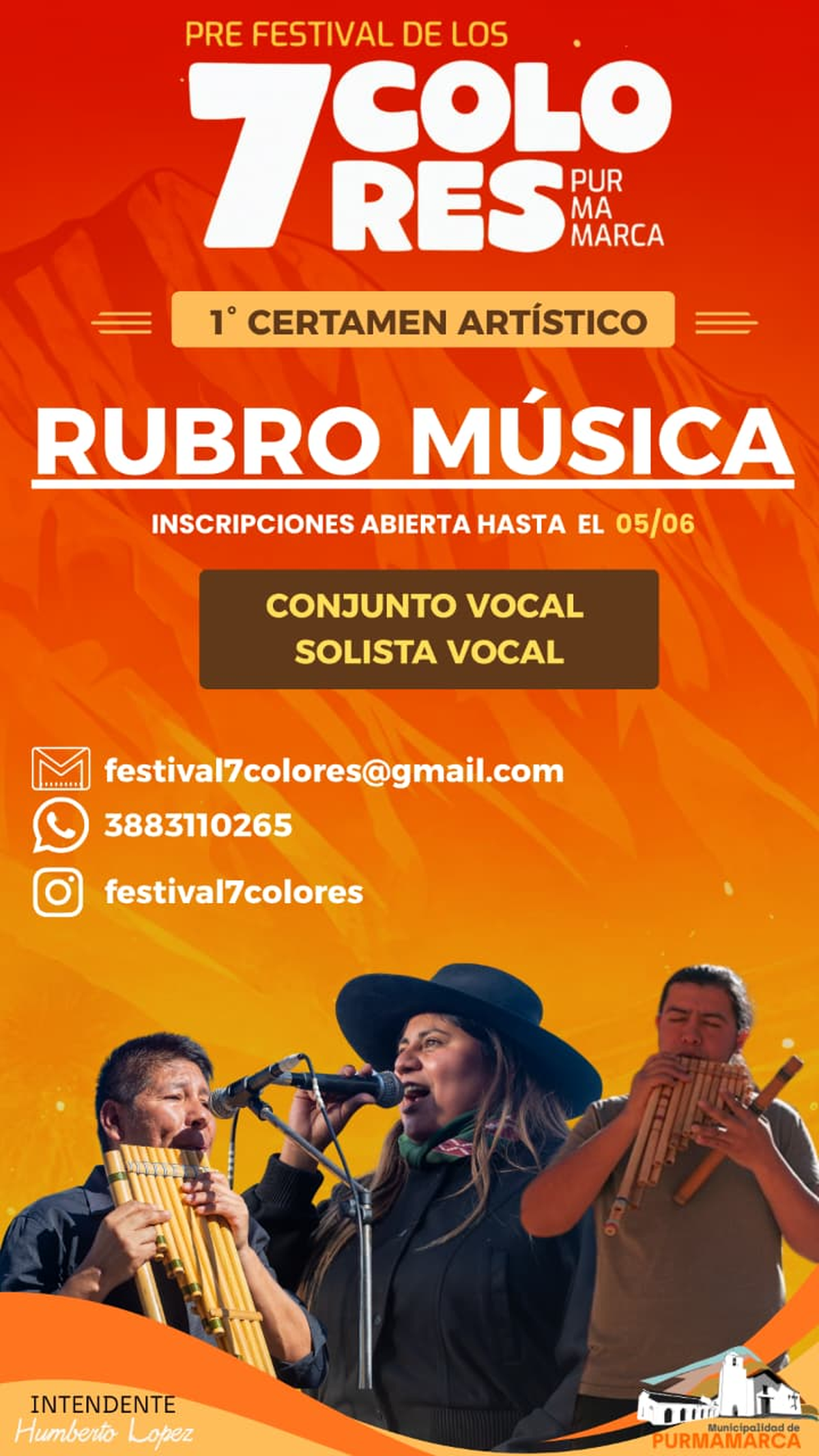 Purmamarca abrió las inscripciones para el Pre Festival de los Siete ...