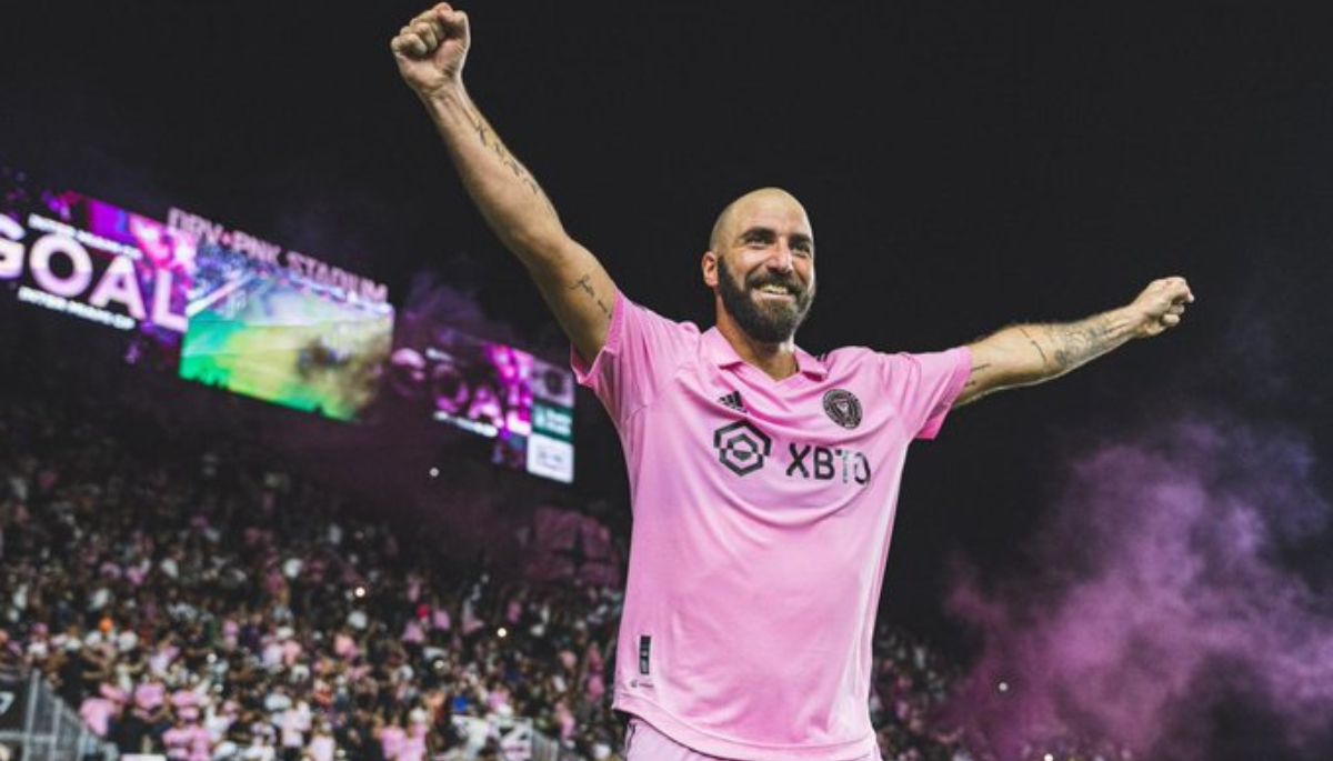 Higuaín empieza a despedirse a puro gol: doblete para Inter de Miami