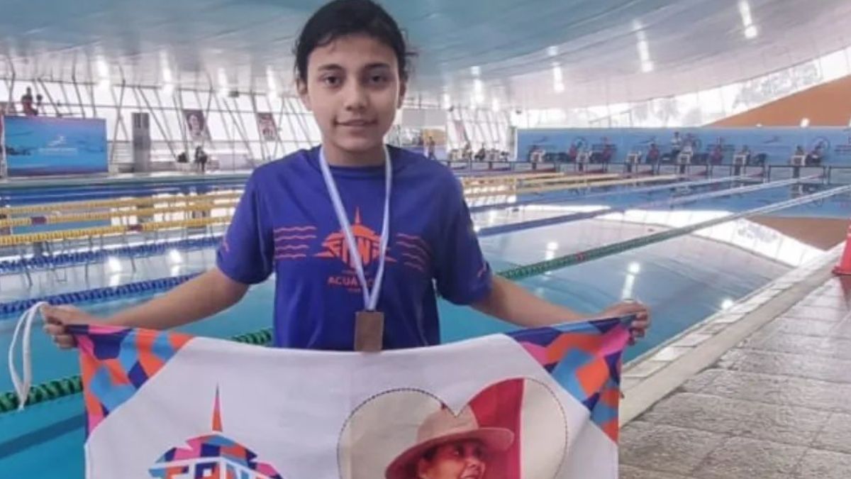 Emma Chávez Puch, la nadadora jujeña que representará al país en Chile