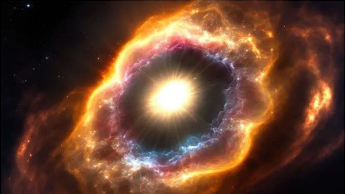 Hallaron una explosión cósmica 100 veces más grande que el sistema solar