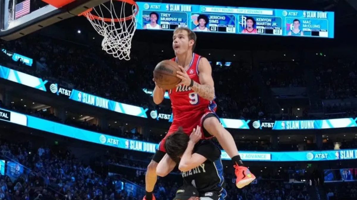 Mac McClung arrasó en el concurso de volcadas del All Star de la NBA