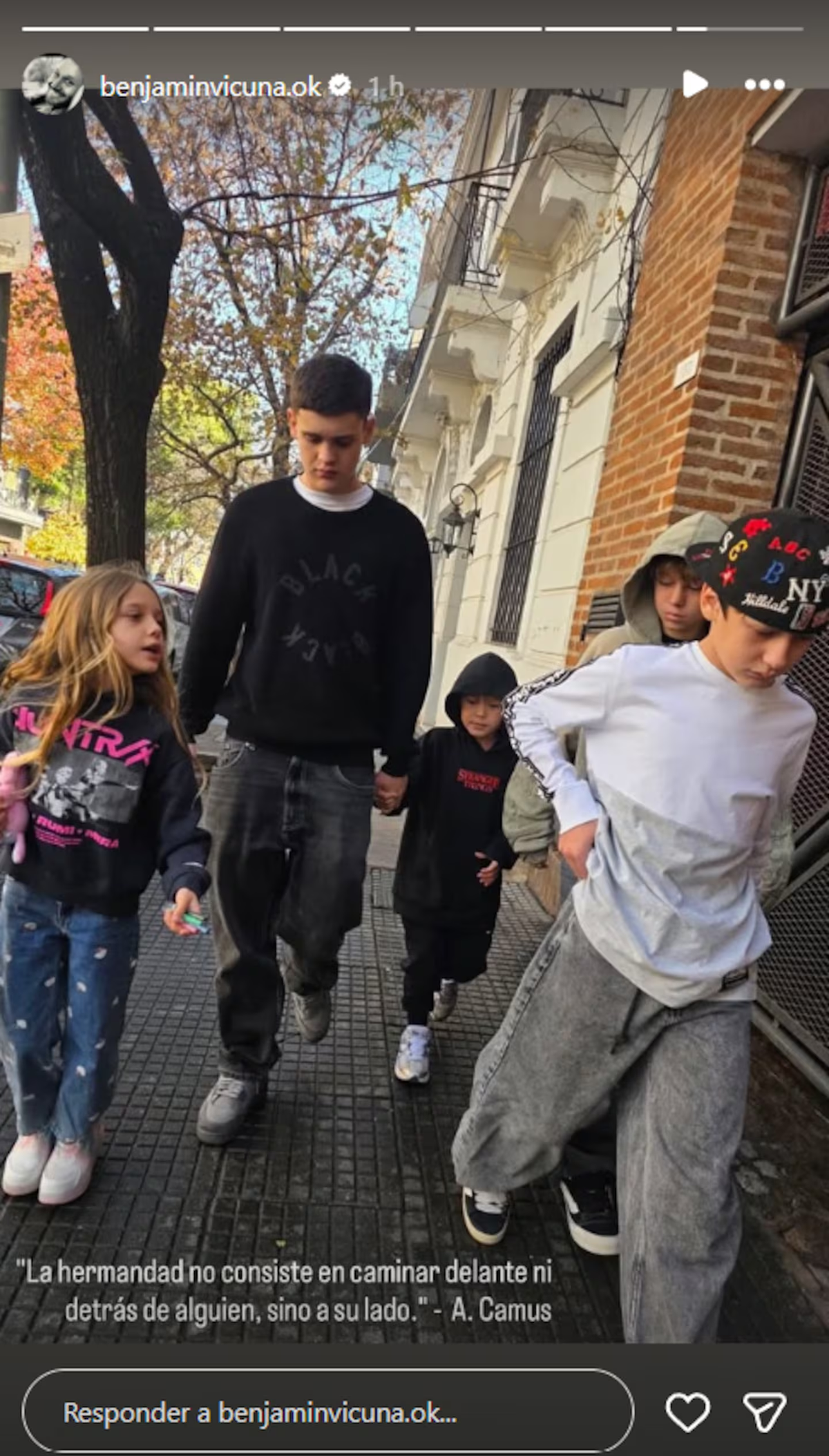 Benjamín Vicuña mostró su reencuentro con sus hijos después de estar ...