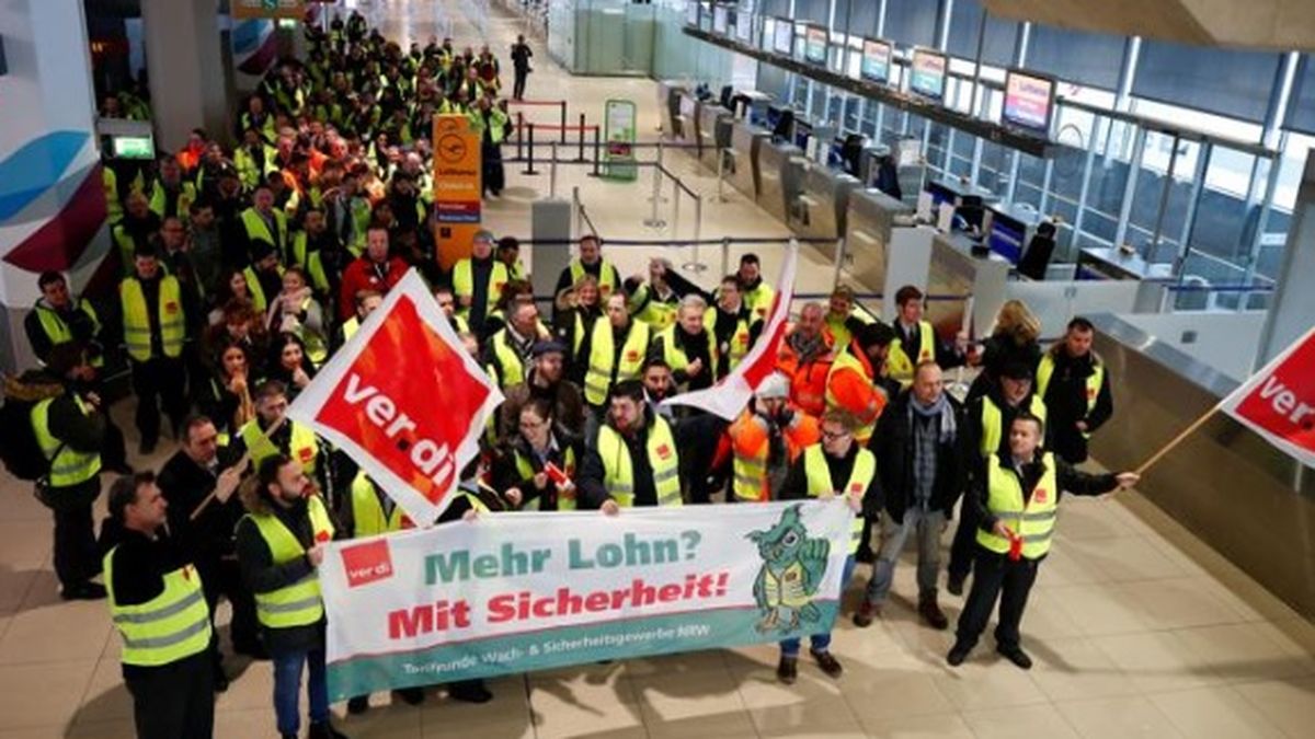 Huelga En Tres Aeropuertos Alemanes Afecta A Miles De Pasajeros