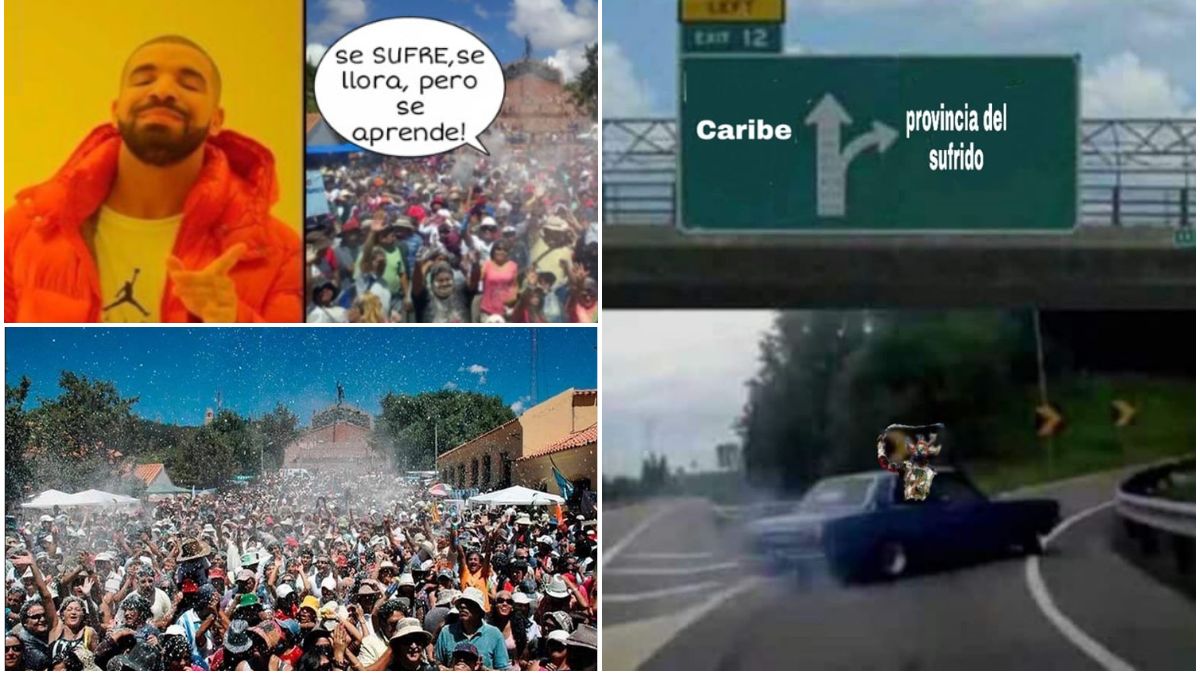 Carnaval en las redes: estallaron los memes por los jujeños sufridos