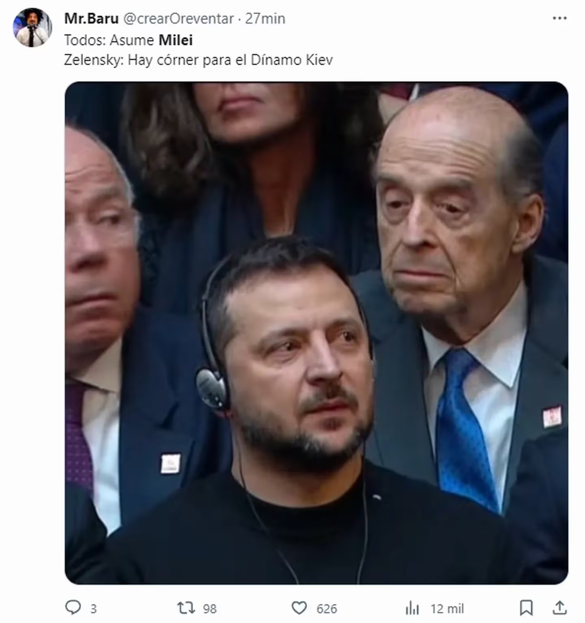 Milei presidente: no podían faltar los clásicos memes