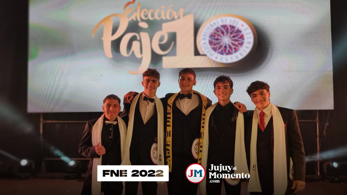 Lucas León es el Paje 10 provincial