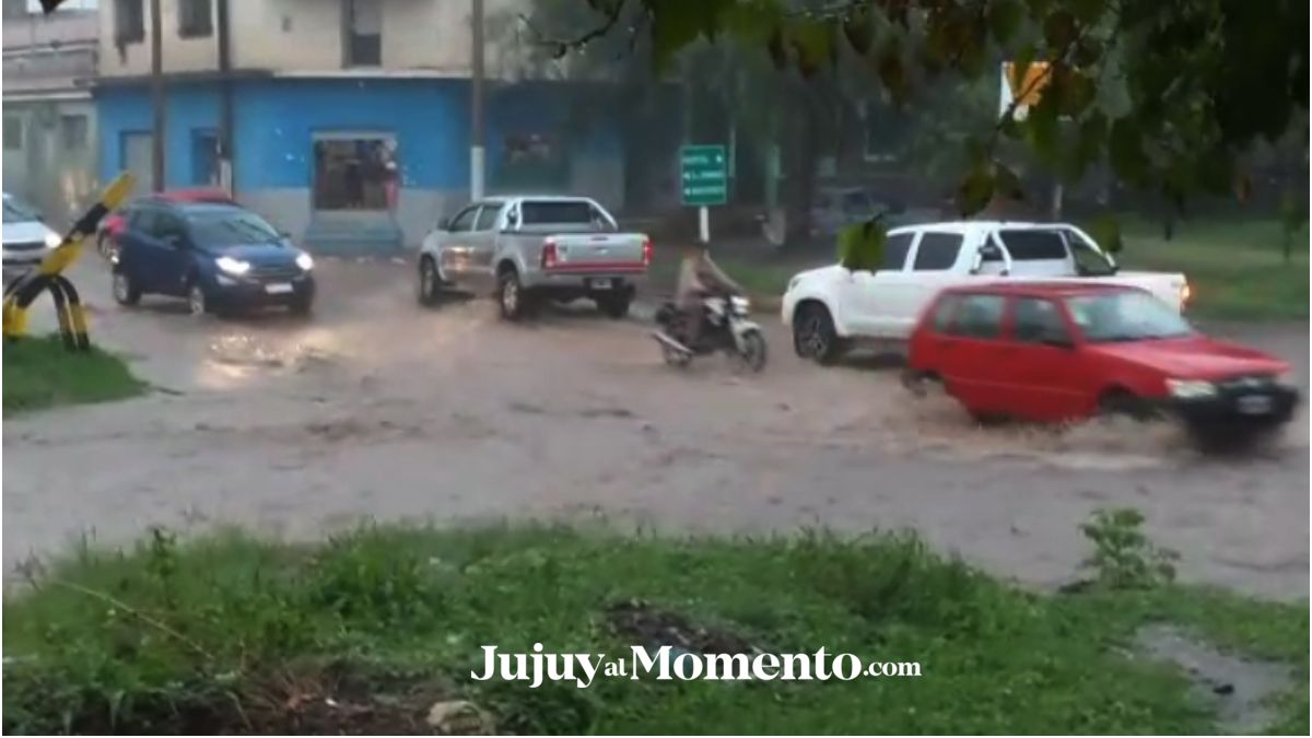Intensa tormenta convirtió a Perico en un río
